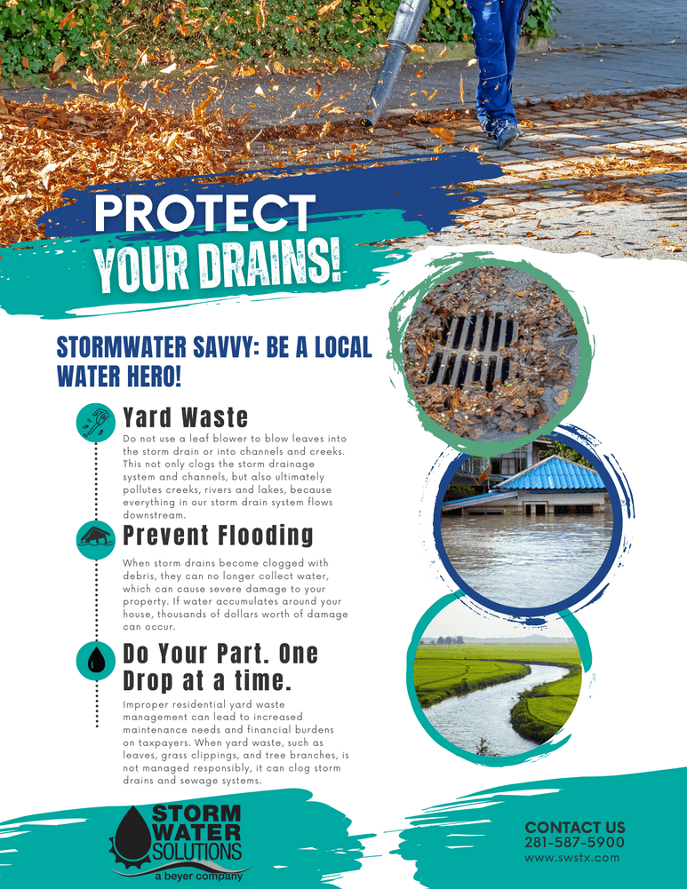 Protect Your Drains / Harris County MUD 249